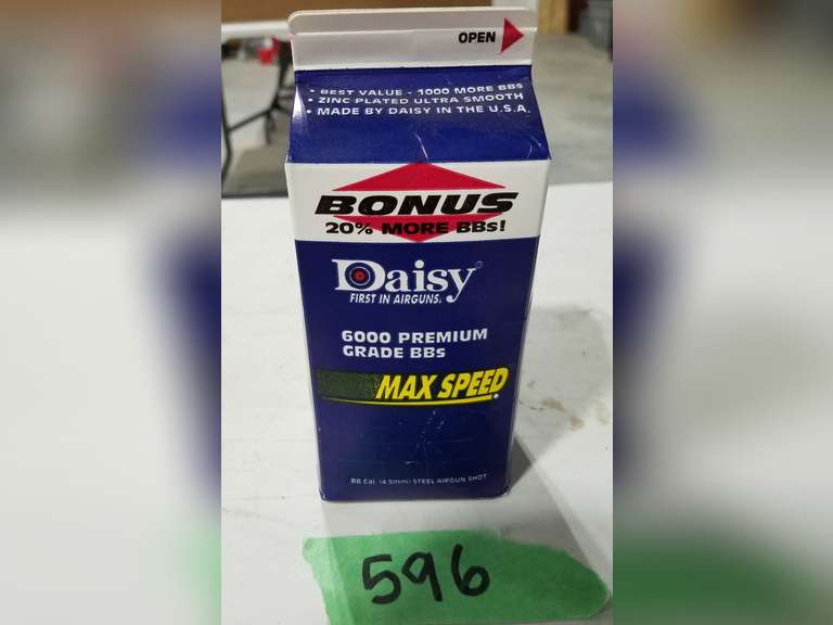 Daisy 6000 Premium Grade BBs - NIB - Adam Marshall Land & Auction, LLC