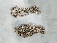 (8) Vetceps, Calf Pulling Chains & Hooks, Calf Head Snare - Adam ...