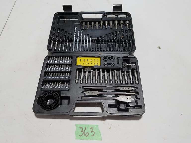 Complete Bit Set W/Case - Adam Marshall Land & Auction, LLC