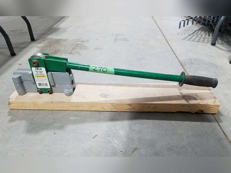 Little Kicker 1/2" EMT Offset Bender 1810 - Adam Marshall Land ...