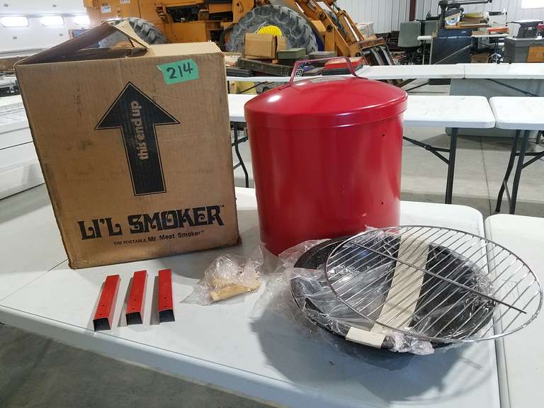 Li'l Smoker Portable Meat Smoker - Unused - Adam Marshall Land ...