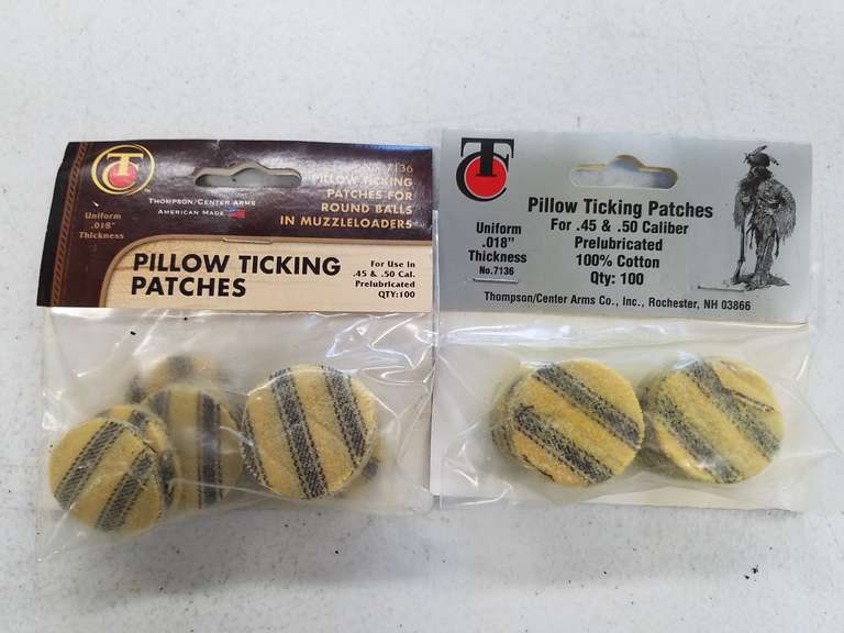 Black Powder - Assorted Wads & Patches - Adam Marshall Land & Auction, LLC