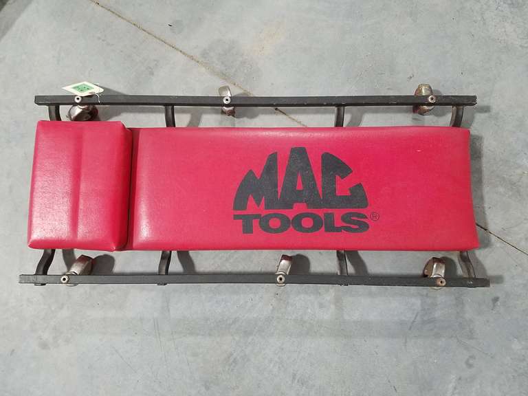 MAC Tools Mechanic's Creeper - Adam Marshall Land & Auction, LLC