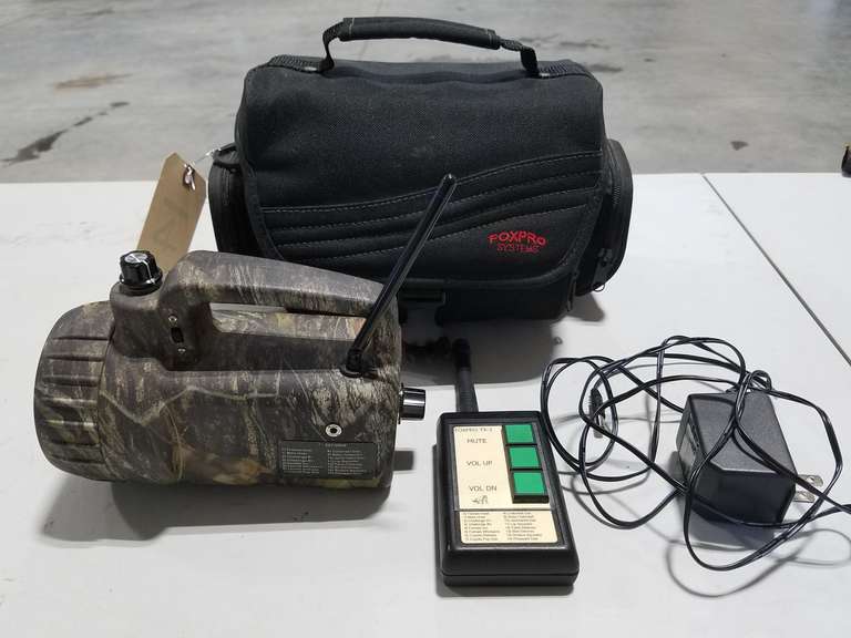 Foxpro Game Call System - Model 416B W/Remote - Adam Marshall Land ...