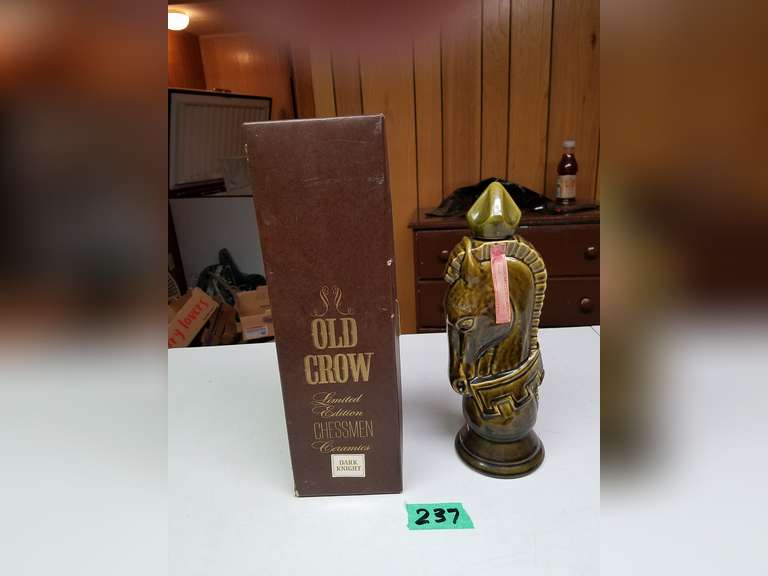 Old Crow Decanter - Adam Marshall Land & Auction, LLC