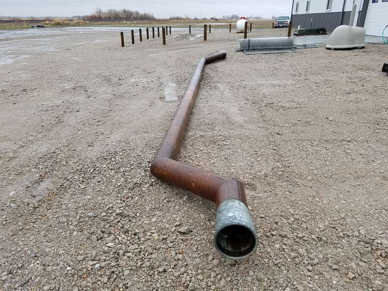 Steel Riser - 8" x 30' - Adam Marshall Land & Auction, LLC