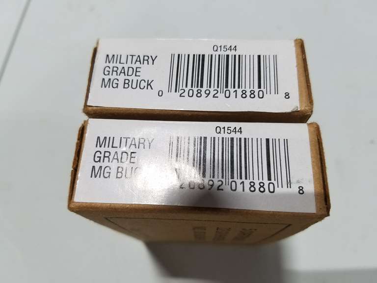 Estate Buckshot Load 12 GA 2 3/4 9 Pellet 00 Buck (1 X 25), Olin 12 GA ...