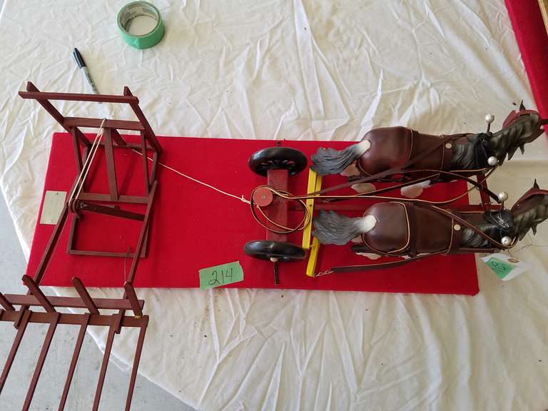 Breyer Horses W/Parker Built Overshot Hay Stacker - Adam Marshall Land ...