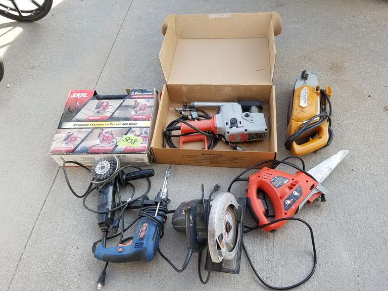 Misc Corded Power Tools - Adam Marshall Land & Auction, LLC
