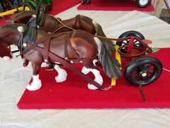 Breyer Horses W/Parker Built Overshot Hay Stacker - Adam Marshall Land ...