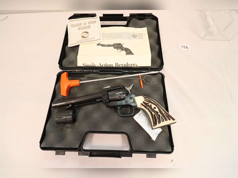 HS Model 21S Revolver - 22 LR/22 Mag - W/ Extra Cylinder and Case - SN ...