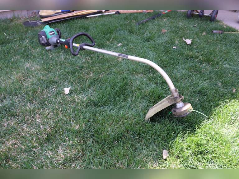 Hitachi 2 cycle trimmer - Adam Marshall Land & Auction, LLC
