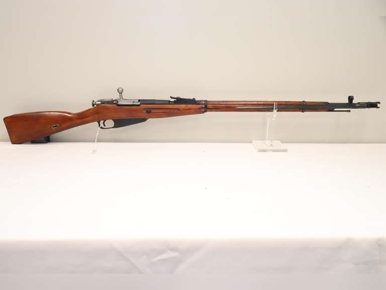 Mosin Nagant Rifle - 7.62 x 54R - W/Collapsible Bayonet - Russian SN ...