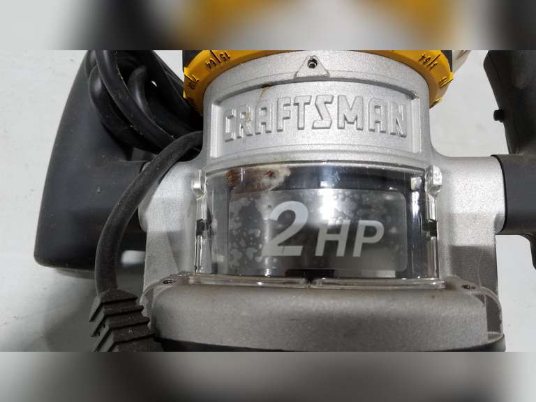Craftsman 2 HP 1/2" Router - Adam Marshall Land & Auction, LLC