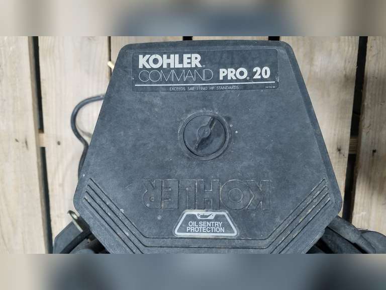 Kohler Command Pro 20 Motor, Propane - Adam Marshall Land & Auction, LLC