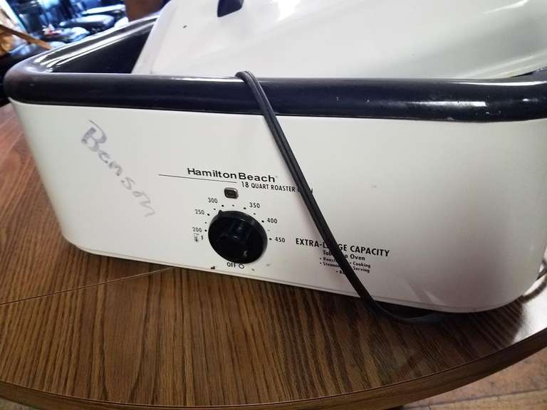 Roaster and radio - Adam Marshall Land & Auction, LLC