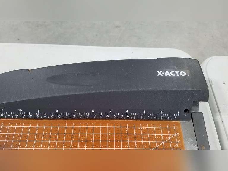 Exacto 12" Paper Cutter - NIB - Adam Marshall Land & Auction, LLC