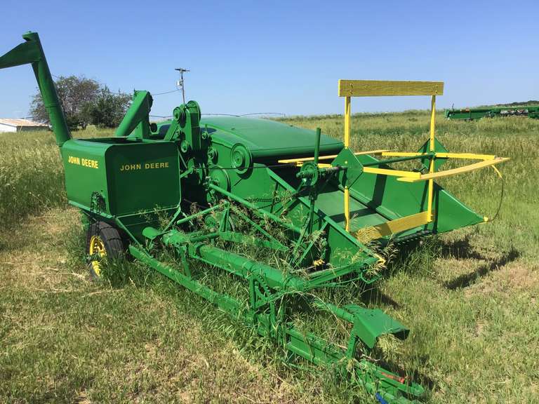 John Deere 12A Combine - Adam Marshall Land & Auction, LLC