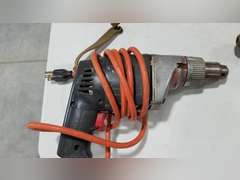 3/8" Corded Drill, Altocraft 3/8" 18V Drill W/Charger, Black & Decker ...