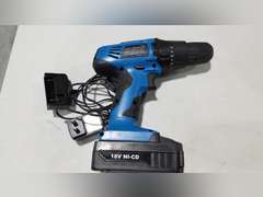 3/8" Corded Drill, Altocraft 3/8" 18V Drill W/Charger, Black & Decker ...
