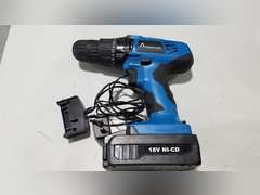 3/8" Corded Drill, Altocraft 3/8" 18V Drill W/Charger, Black & Decker ...