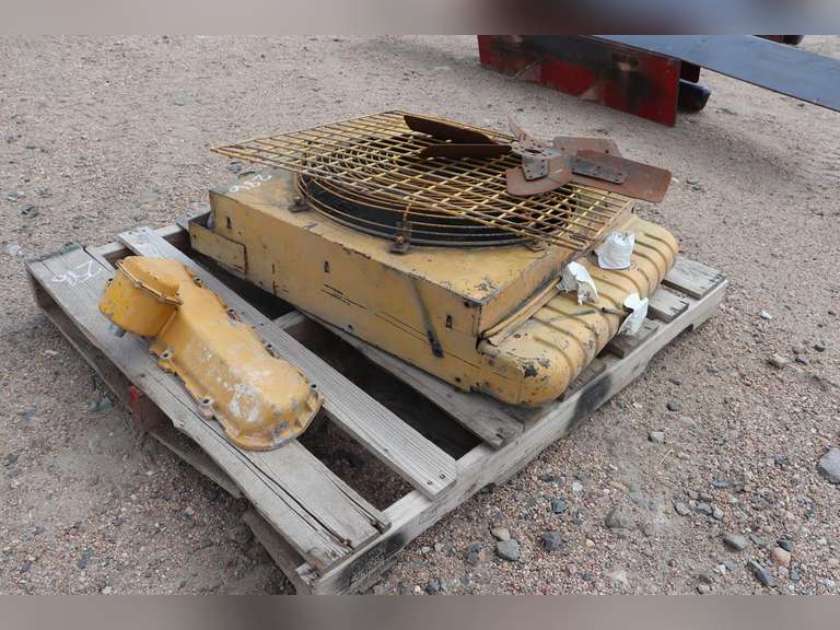 Caterpillar 3208 radiator and valve cover - Adam Marshall Land ...