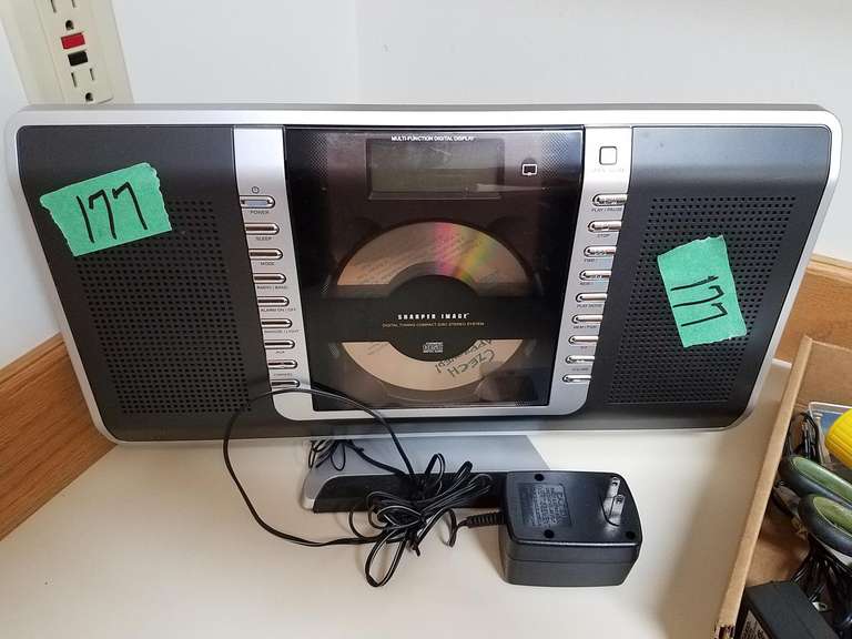 Sharper Image counter cd player with remote - Adam Marshall Land ...