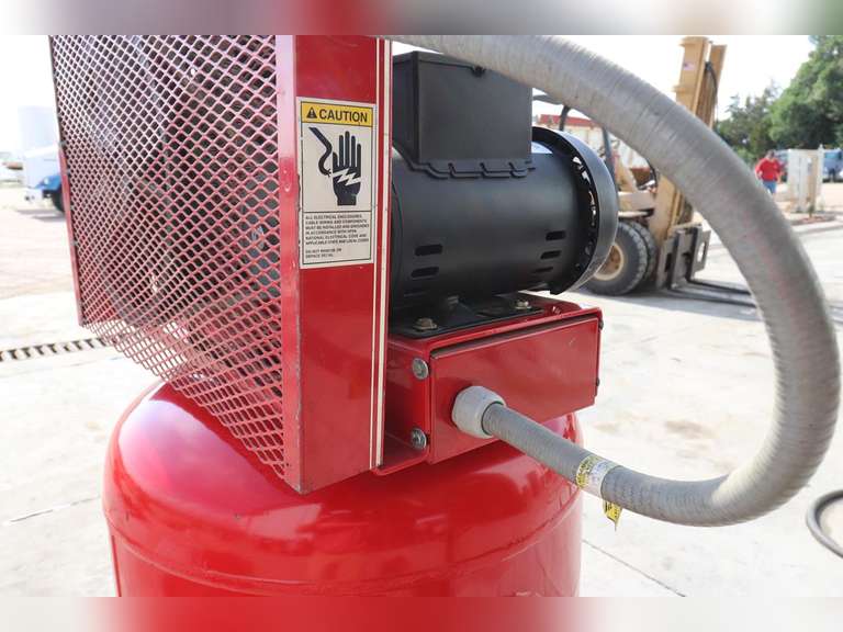 Snap-On Signature Series Air Compressor - Adam Marshall Land & Auction, LLC