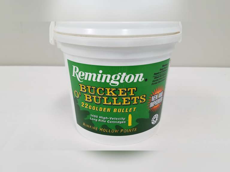 Remington Bucket O'Bullets 22 Golden Bullet (1 X 1400) - Adam Marshall ...