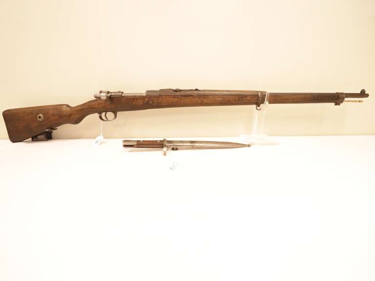Turkish Mauser 1938 Bolt Action Rifle - 8MM - W/Turkish Bayonet - SN ...