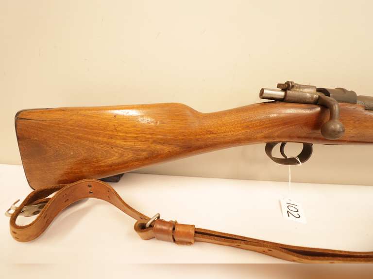 Mauser Bolt Action Rifle - 6MM - W/Leather Sling - SN: K8299 - Adam ...