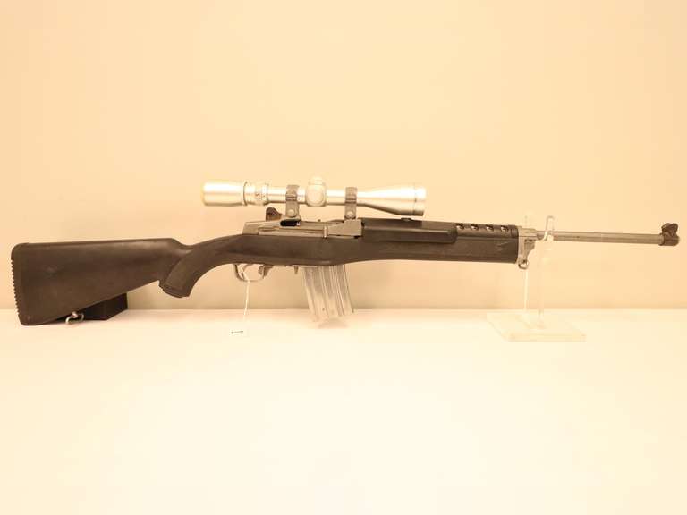 Sturm, Ruger & Co Semi-Auto Mini 14 Ranch Rifle, Stainless Steel - 223 ...