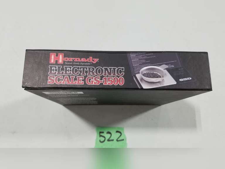 Hornady GS-1500 Electronic Scale - Adam Marshall Land & Auction, LLC