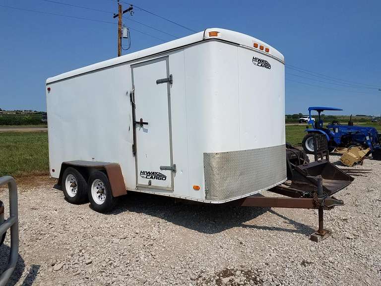 2007 Carson 14FT Enclosed Trailer - Adam Marshall Land & Auction, LLC