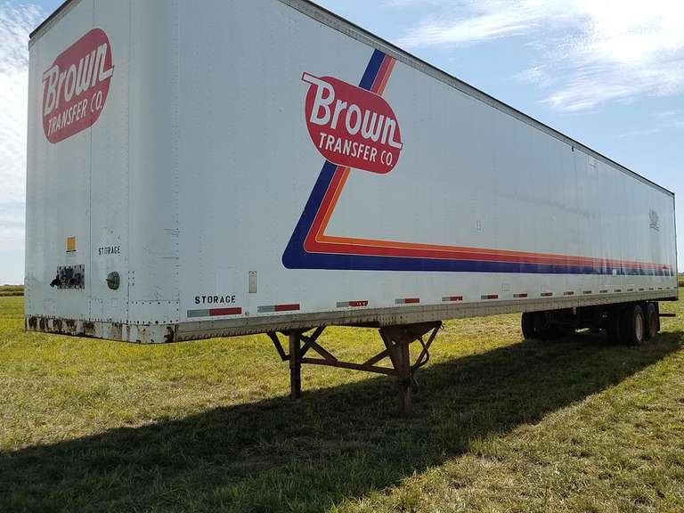 1995 Strick 53FT Van Trailer - Adam Marshall Land & Auction, LLC