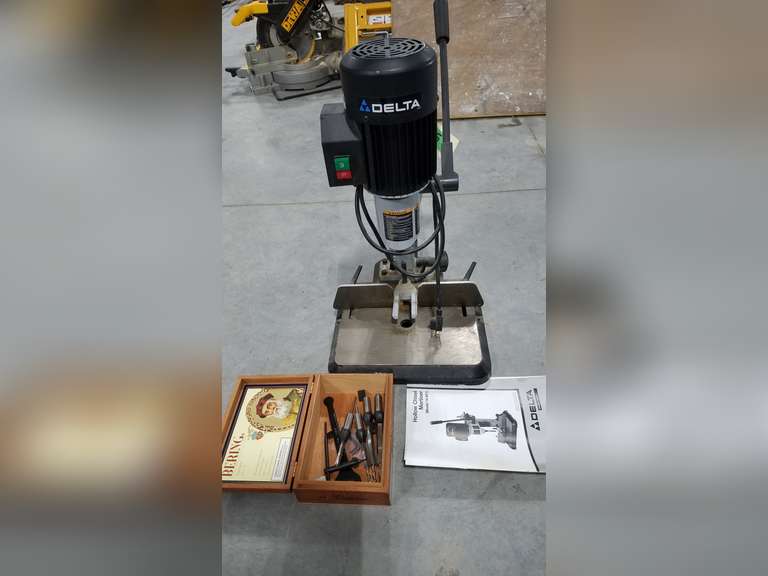 Delta Hollow Chisel Mortiser & Accessories - Adam Marshall Land ...