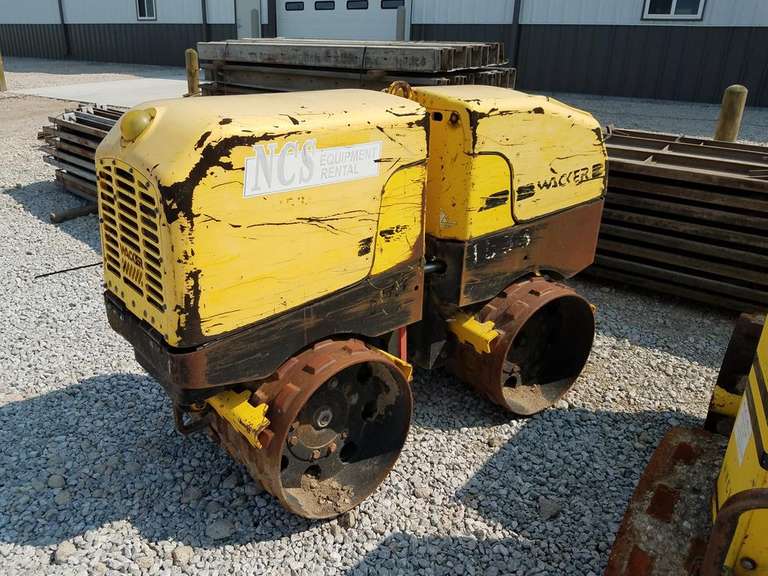 Wacker Nueson Walk Behind Padfoot roller - Adam Marshall Land & Auction ...