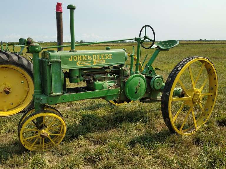 John Deere General Purpose Tractor Model B - Adam Marshall Land ...