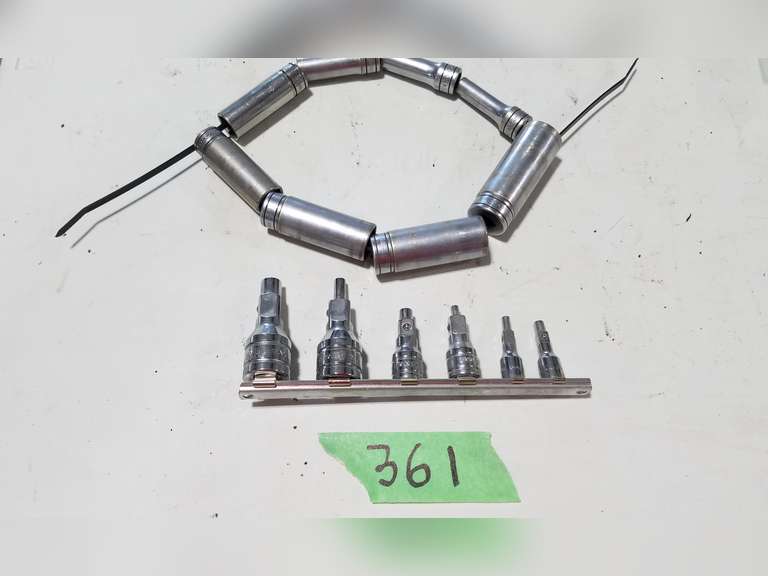 Snap-on Magnetic Extension Adapter Socket Set, Snap-on 3/8" SAE Sockets ...