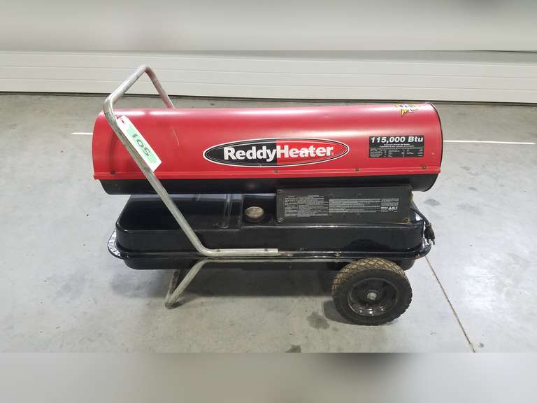 ReddyHeater Portable Shop Heater - 115,000 BTU, Multi-Fuel Use - Adam ...
