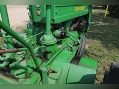 1950 John Deere G Pulling Tractor - Adam Marshall Land & Auction, LLC