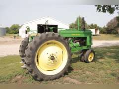 1950 John Deere G Pulling Tractor - Adam Marshall Land & Auction, LLC