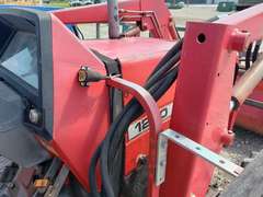 Massey Ferguson 1260 tractor MFWD with 1246 loader - Adam Marshall Land ...