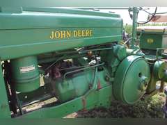 1950 John Deere G Pulling Tractor - Adam Marshall Land & Auction, LLC