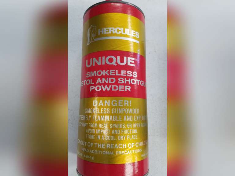 Hercules - Unique Pistol & Shotgun Powder (1 Lb), 2400 Rifle Powder (1 ...