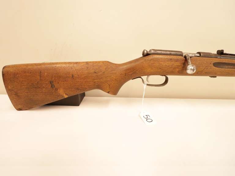 Springfield J Stevens Arms Co Model 83 Single Shot Rifle - 22 S,L,LR ...
