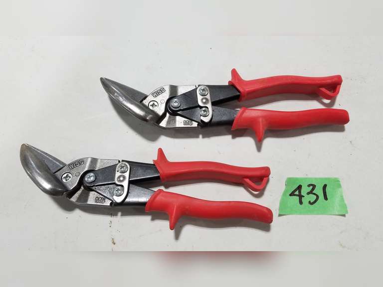 (2) Wiss Metal Snips - Adam Marshall Land & Auction, LLC