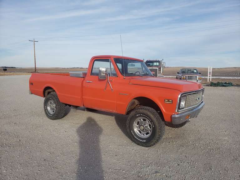 1971 Chevy C20 Pickup, 4x4 - Adam Marshall Land & Auction, LLC