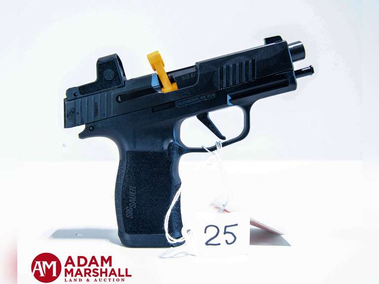 Sig Sauer Model P36 XL Pistol - 9MM - NIB - W/X-Ray 3 Red Dot Sight ...