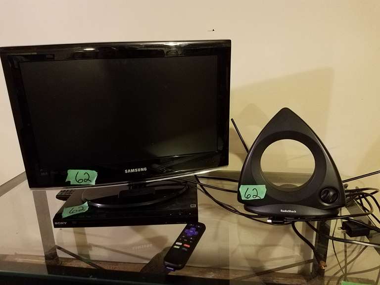 Samsung TV 18 Inch Flat Screen - Adam Marshall Land & Auction, LLC